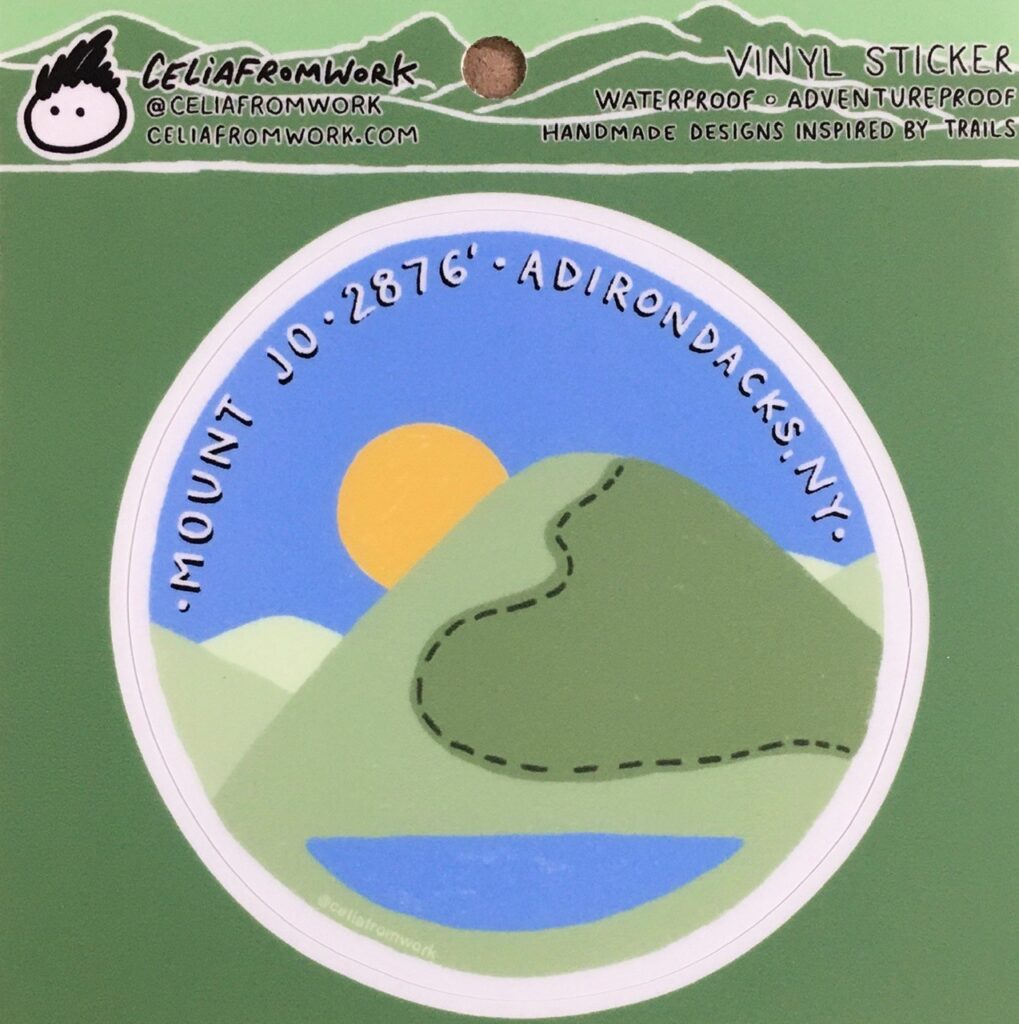 46 High Peaks Sticker Pack | Adirondack Mountain Club