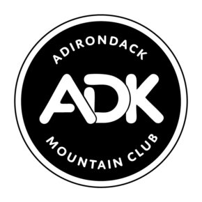 ADK Logo 3 x 3 Round Sticker | Adirondack Mountain Club
